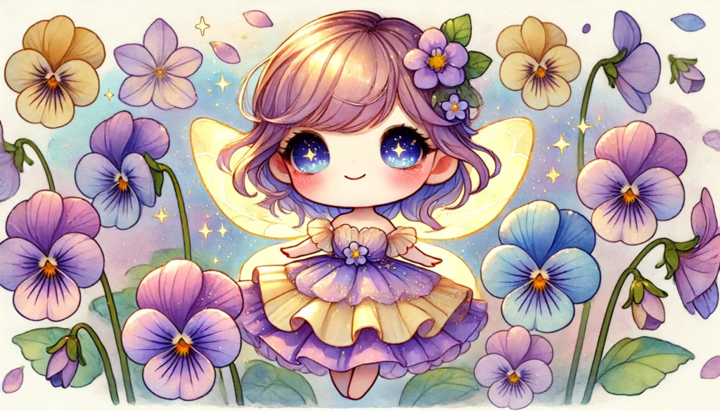 3月15日の誕生花『ビオラ』の花言葉は？｜フクチャンネル 365日のはなことば